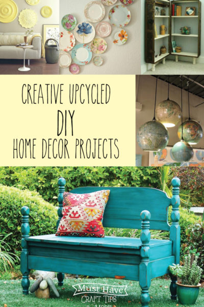 Must Have Craft Tips – Upcycled Home Decor Ideas | Flamingo Toes ...